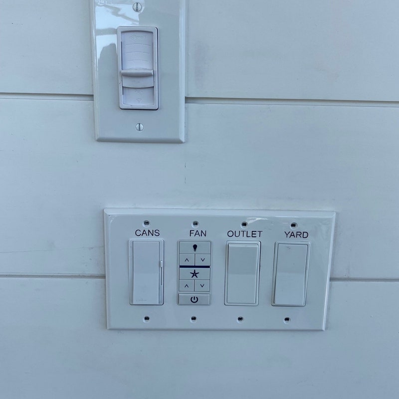 Light Switch Labels - Etsy