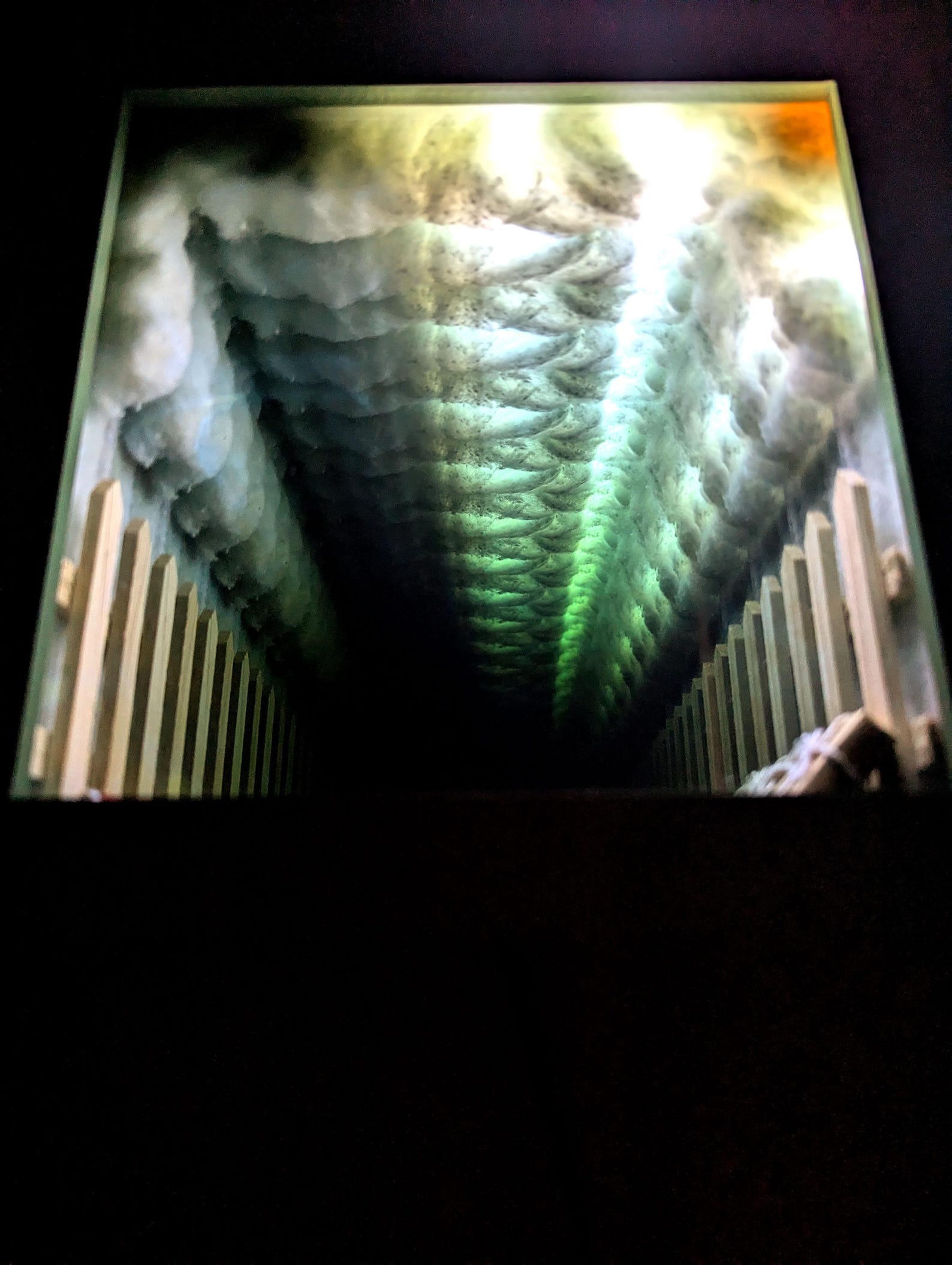 Infinity Mirror Diorama Art liminal Space 10.2.1 6 Inch Infinity Mirror ...