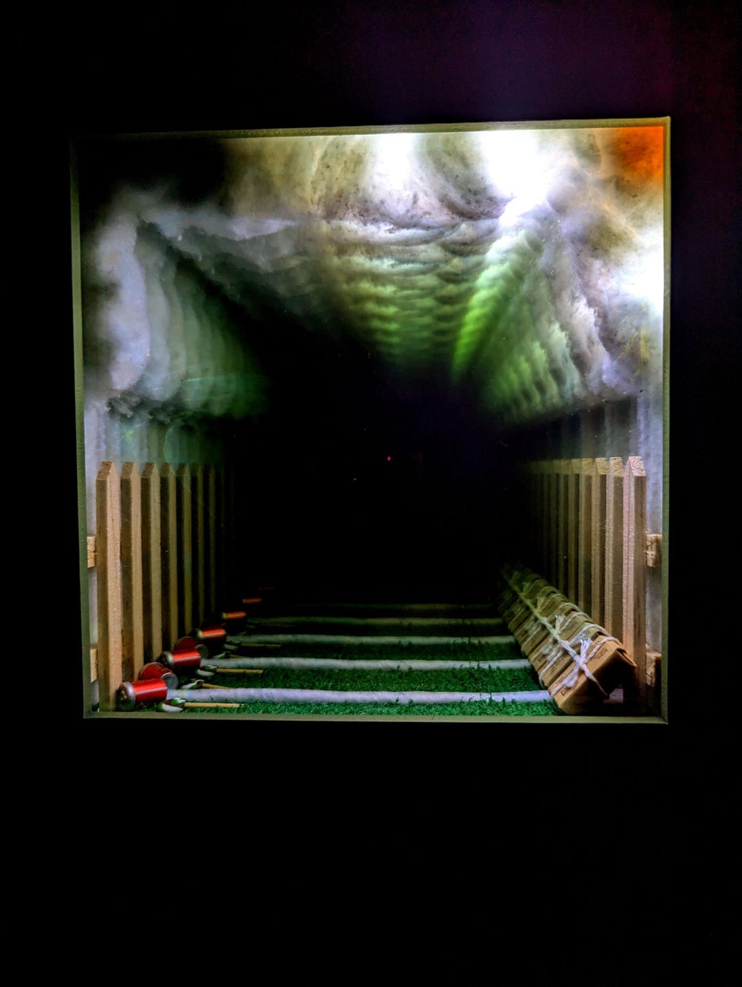 Infinity Mirror Diorama Art liminal Space 10.2.1 6 Inch Infinity Mirror ...