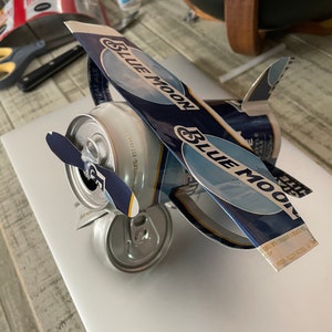 Beer Can Airplane for Home Bar or Mancave - Natty Boh Planes - Etsy