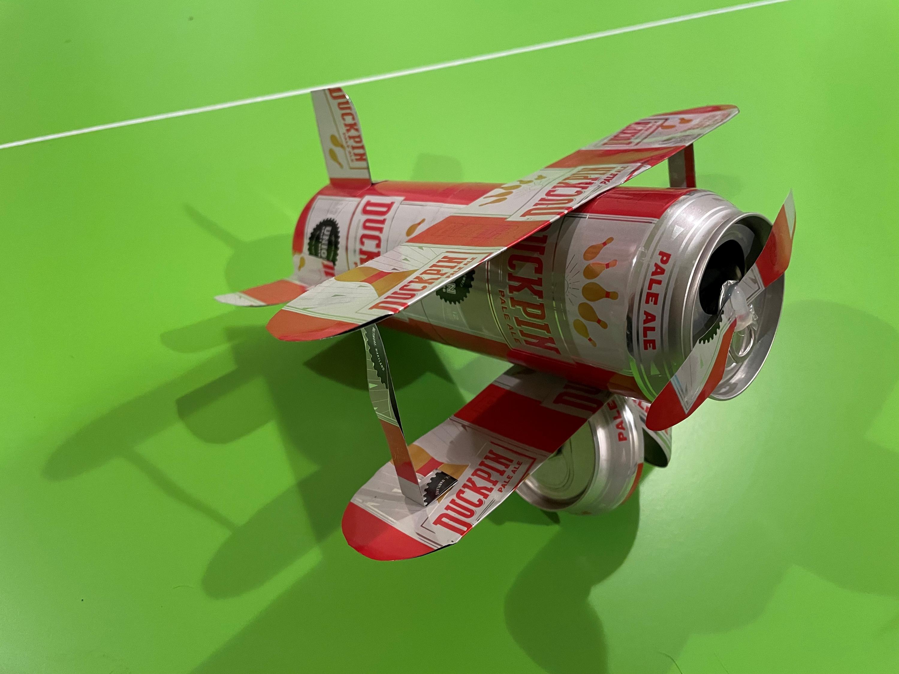 Beer Can Airplane for Home Bar or Mancave - Natty Boh Planes - Etsy
