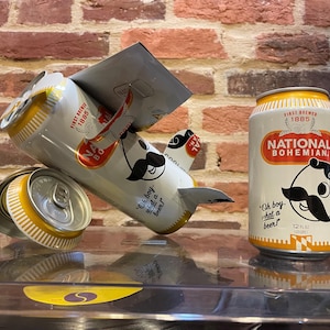 Beer Can Airplane for Home Bar or Mancave - Natty Boh Planes - Etsy