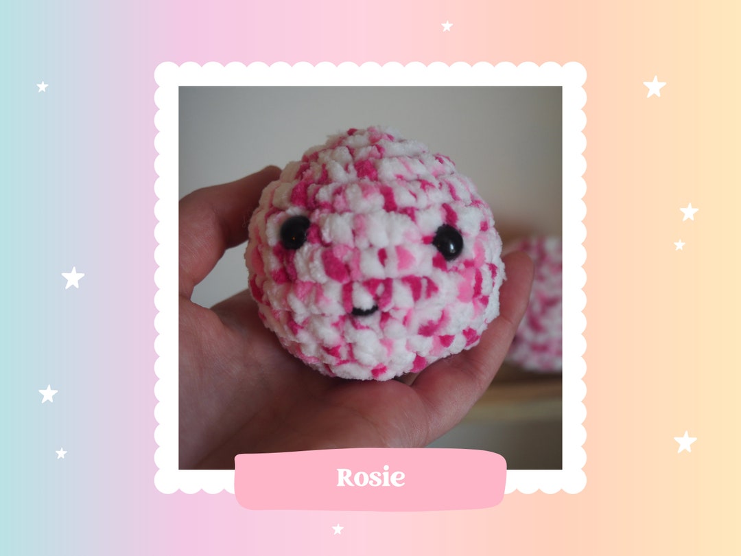 Rosie the Bug Desk Buddy Stress Bugs Cheer up Bugs Crochet Pet - Etsy