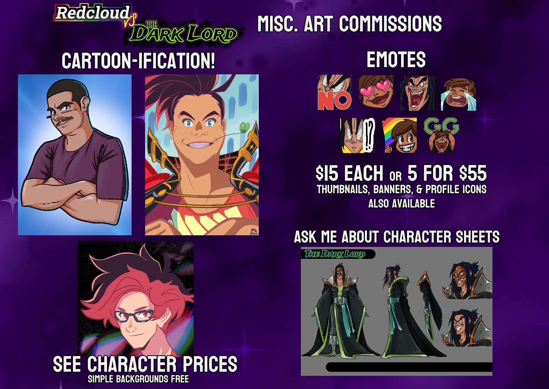Custom Stylized Character Art - Dnd, Ocs, Fan Art, Etc - Etsy
