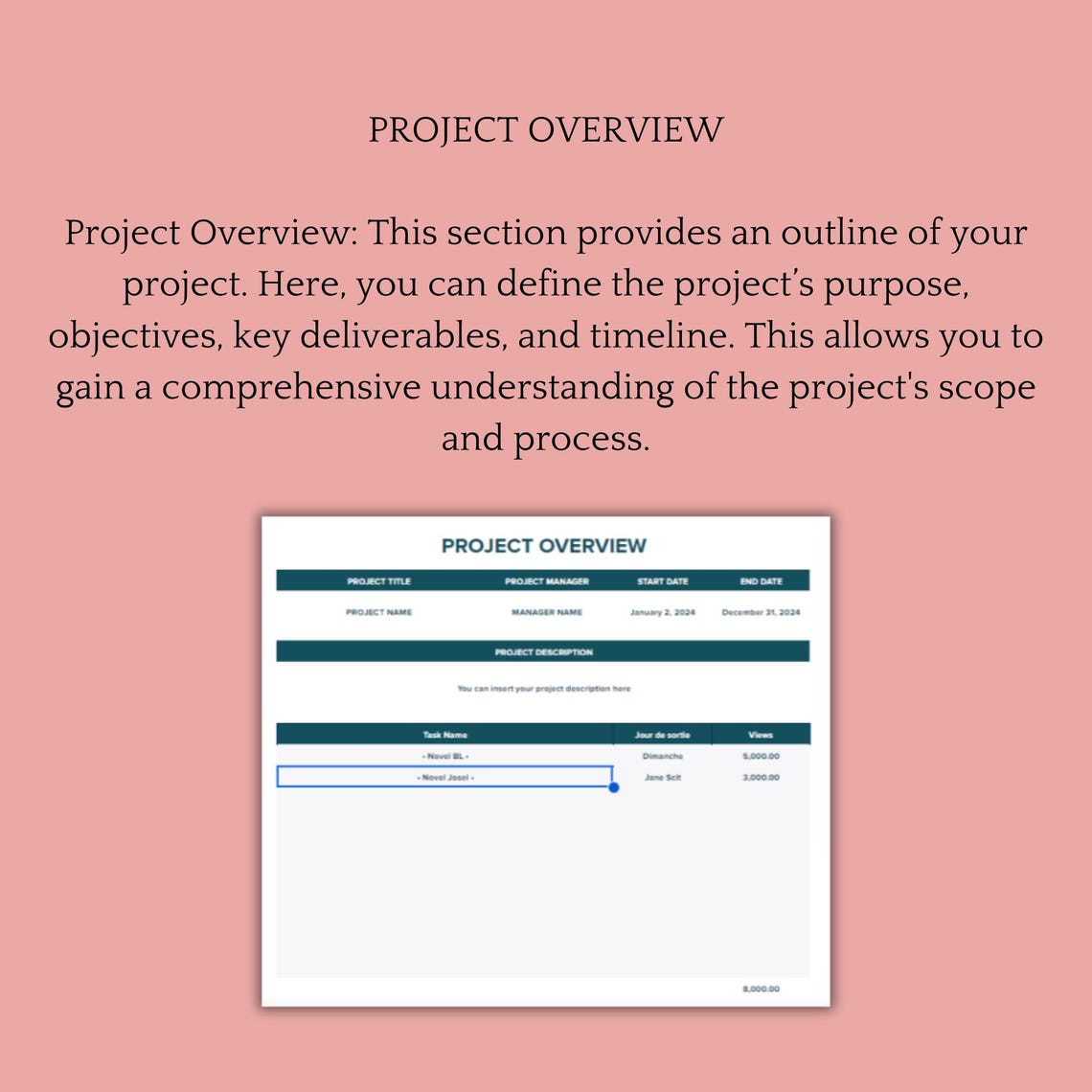 Gantt Chart for Google Sheets, Project Management Tool, Task Scheduling ...