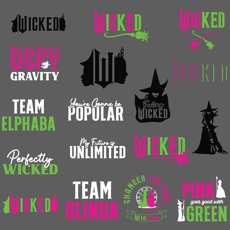 Wicked Svg - Etsy