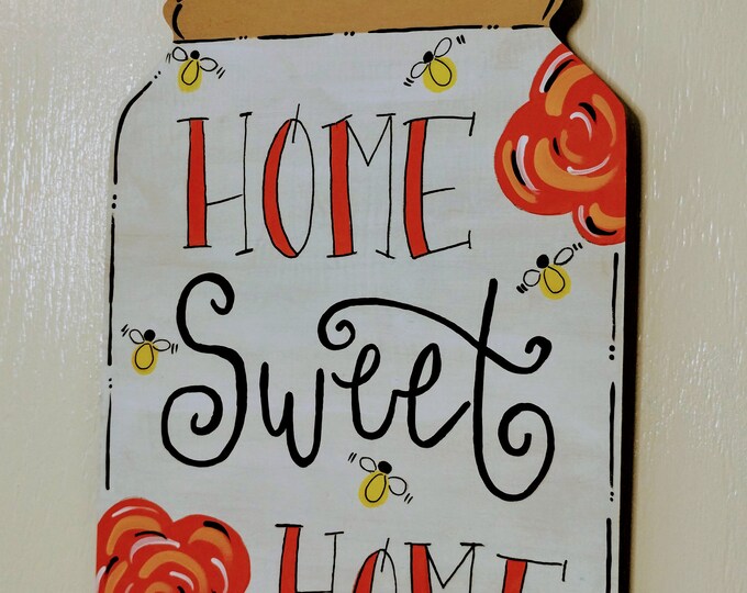 FIREFLY DOOR Hanger, Summer Sign, Door Decor, Lightning Bug Decor, Gift ...