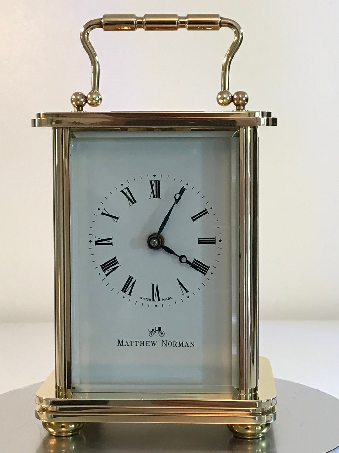 Vintage Matthew Norman Beautiful Carriage Clock - Etsy