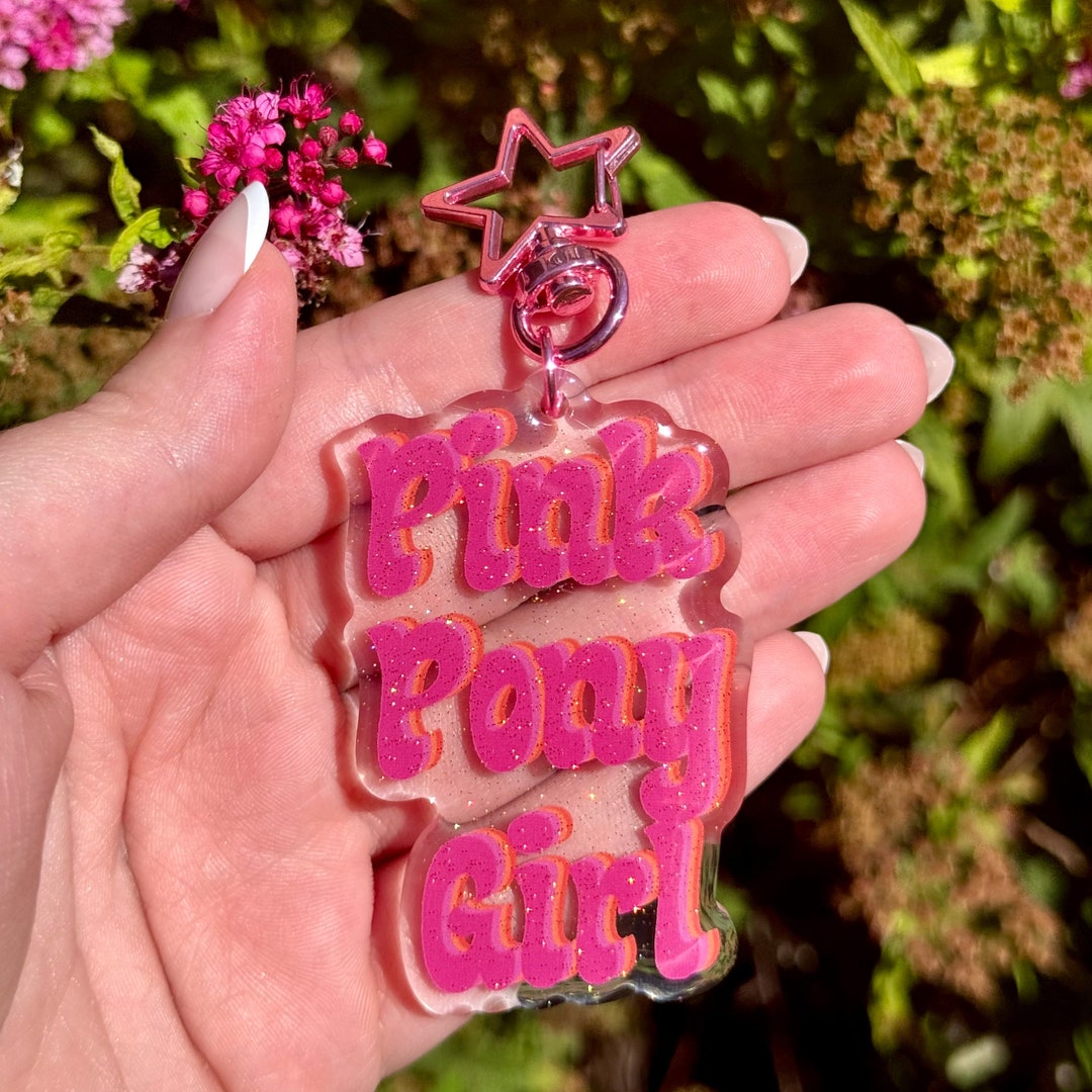 Pink Pony Girl (club) | Chappell Roan Inspired | Single Sided Glitter ...