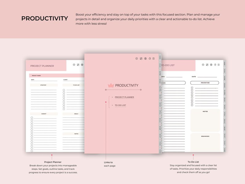All-in-one Digital Planner 2025, Digital Journal, Digital Goodnotes ...