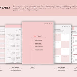 All-in-one Digital Planner 2025, Digital Journal, Digital Goodnotes ...