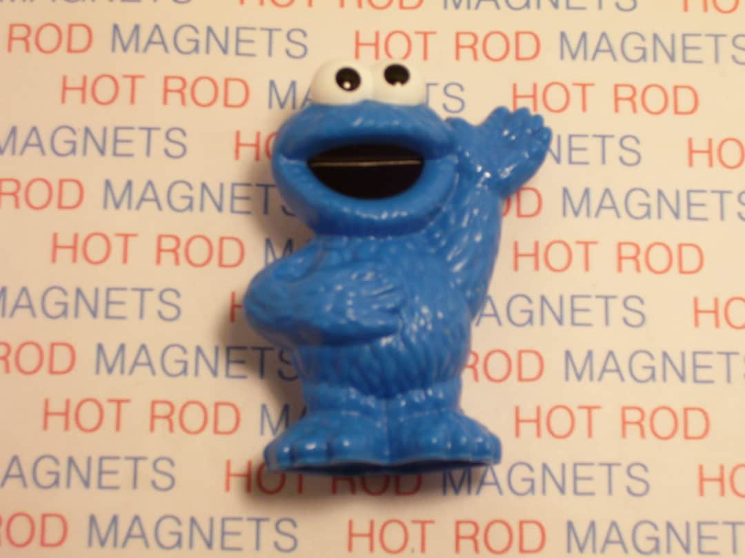 Cookie Monster 3D Figure Magnet - Sesame Street, Big Bird, TV, Cartoon ...