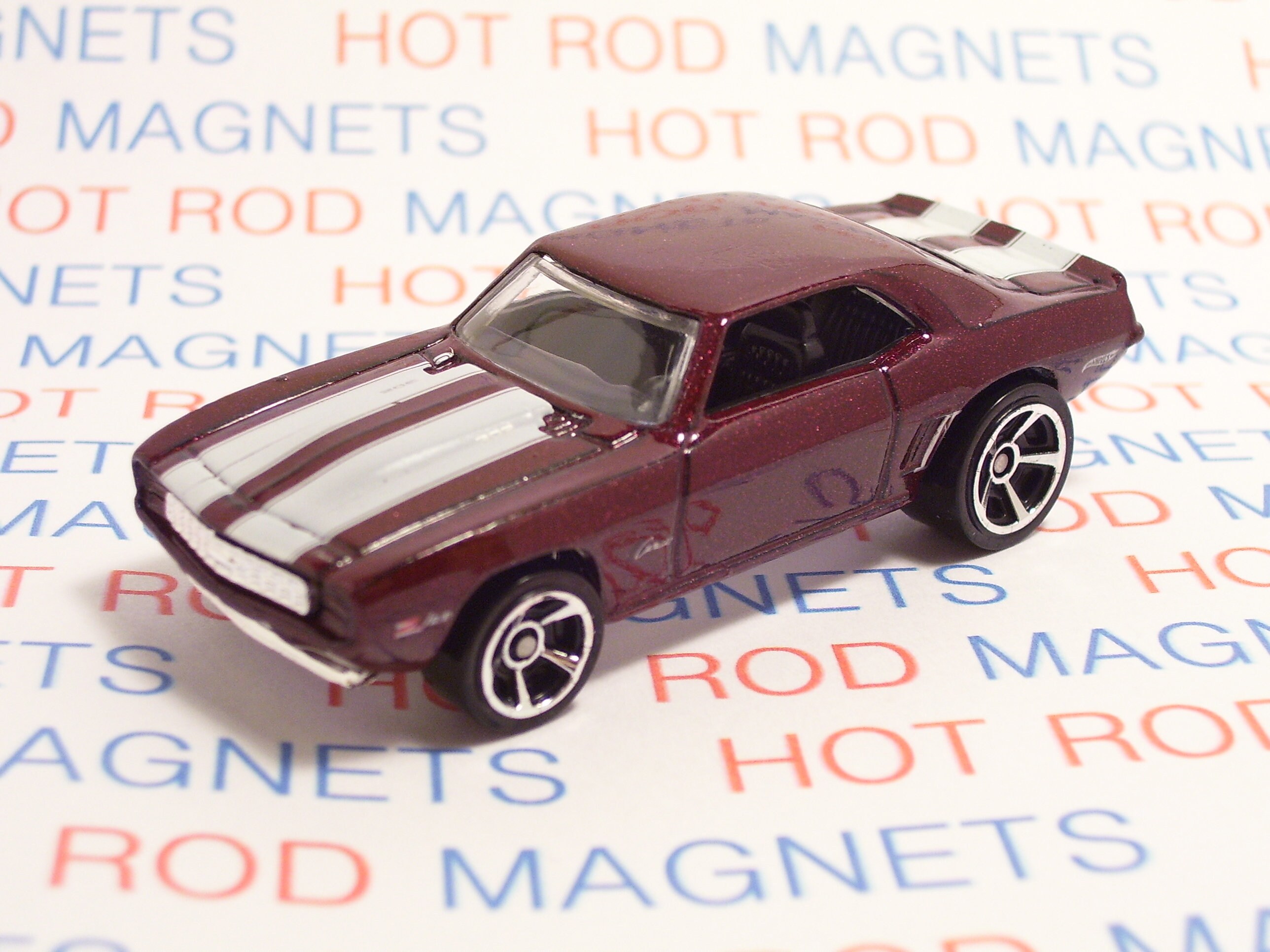 Kitchen Décor Birthday Hot Rod 1969 Chevy Chevrolet Camaro SS Magnet ...