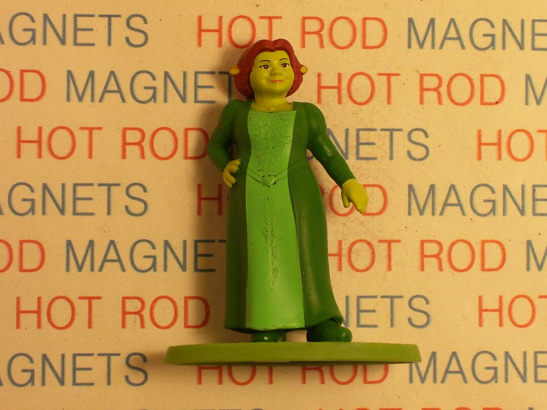 Princess Fiona 3D Figure Magnet Shrek, Movie, Cartoon, Kids Room, Cake ...