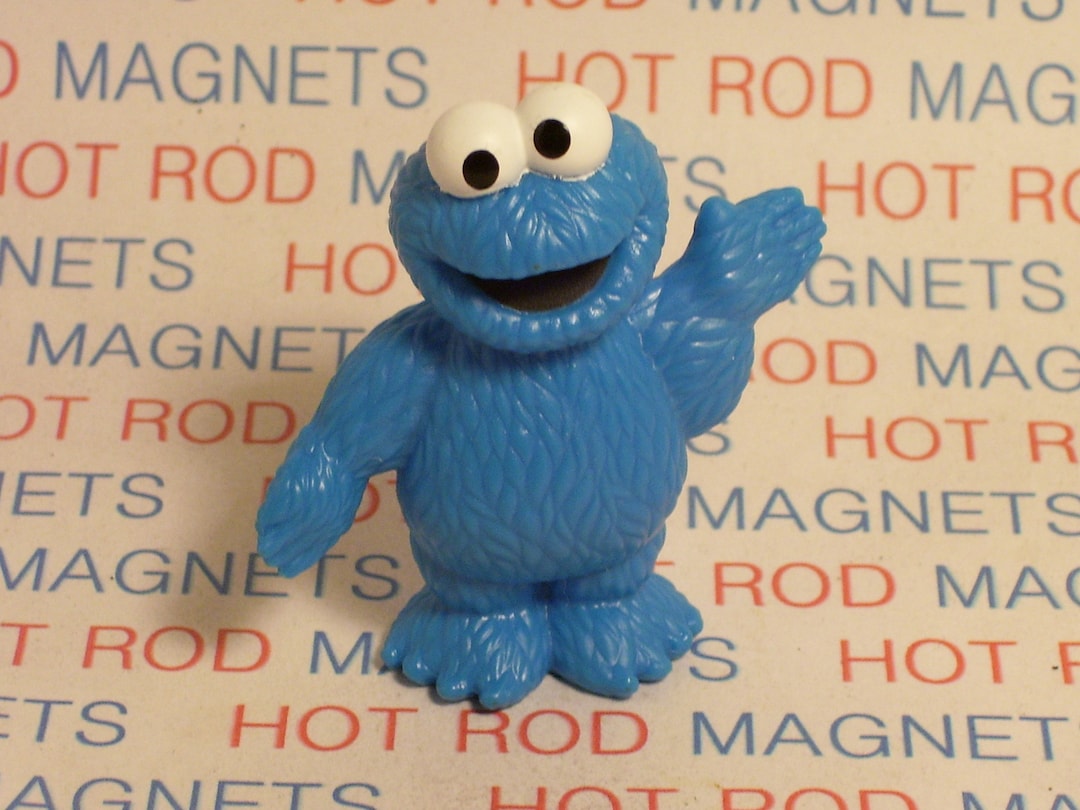 Cookie Monster #2 3D Figure Magnet - Sesame Street, Big Bird, TV ...