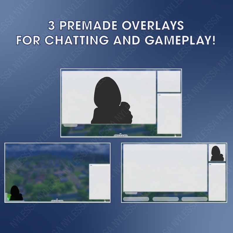 Animated Sims Twitch Package: Customizable Stream Overlay, Panels ...