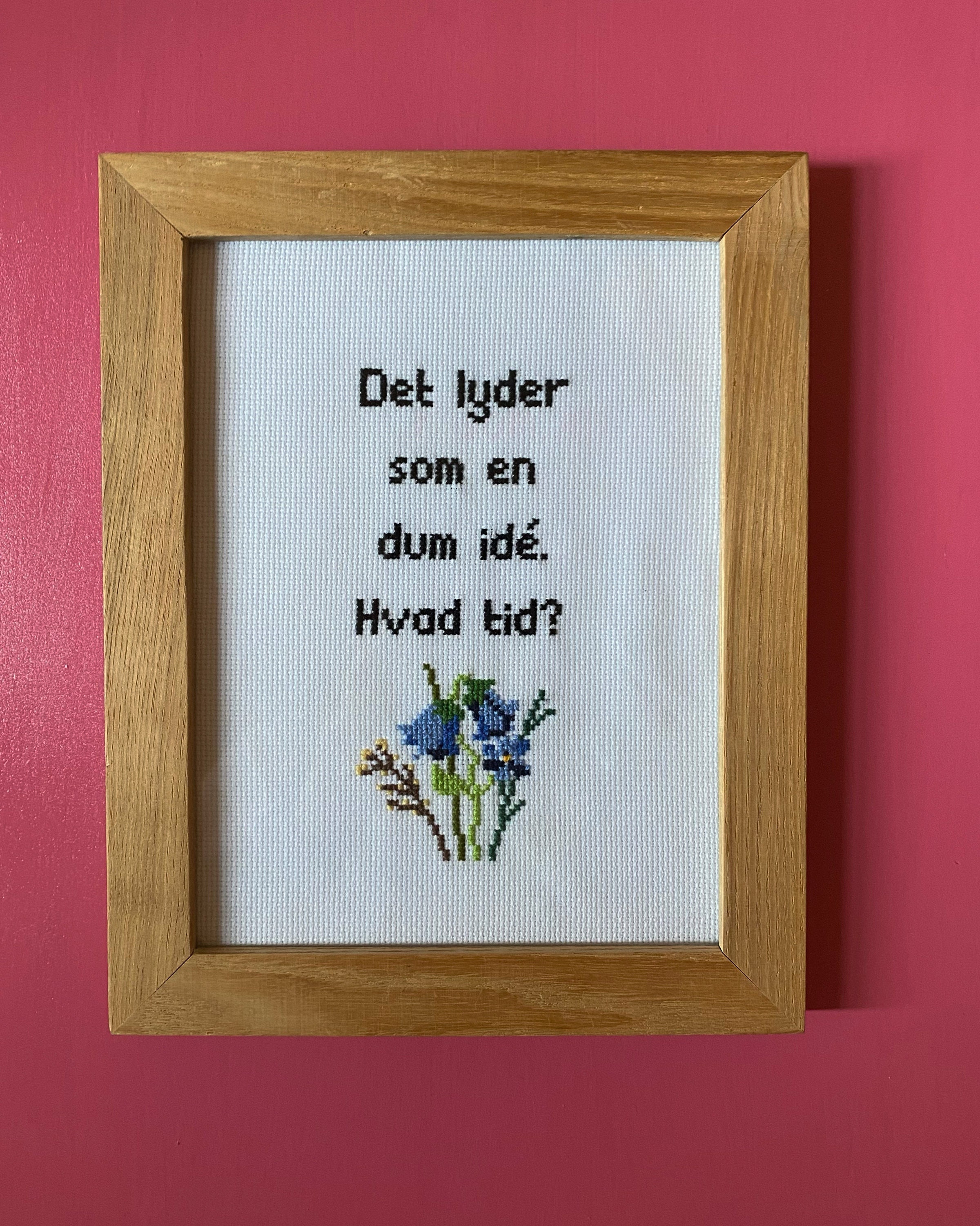 Dansk Alfabet Korssting Broderi æ ø å - Danish Alphabet Cross Stitch ...
