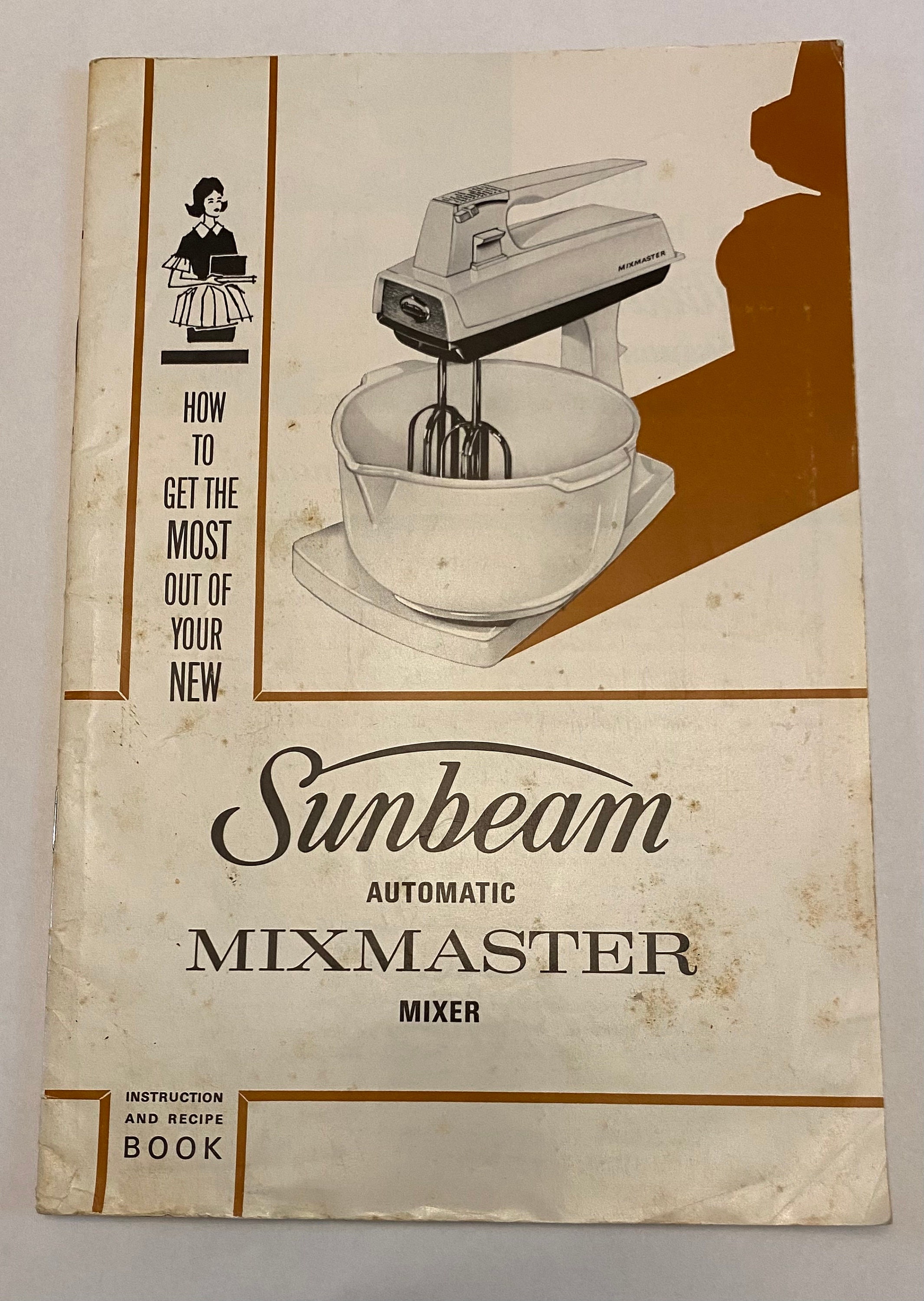 Vintage Sunbeam Mixmaster Manual