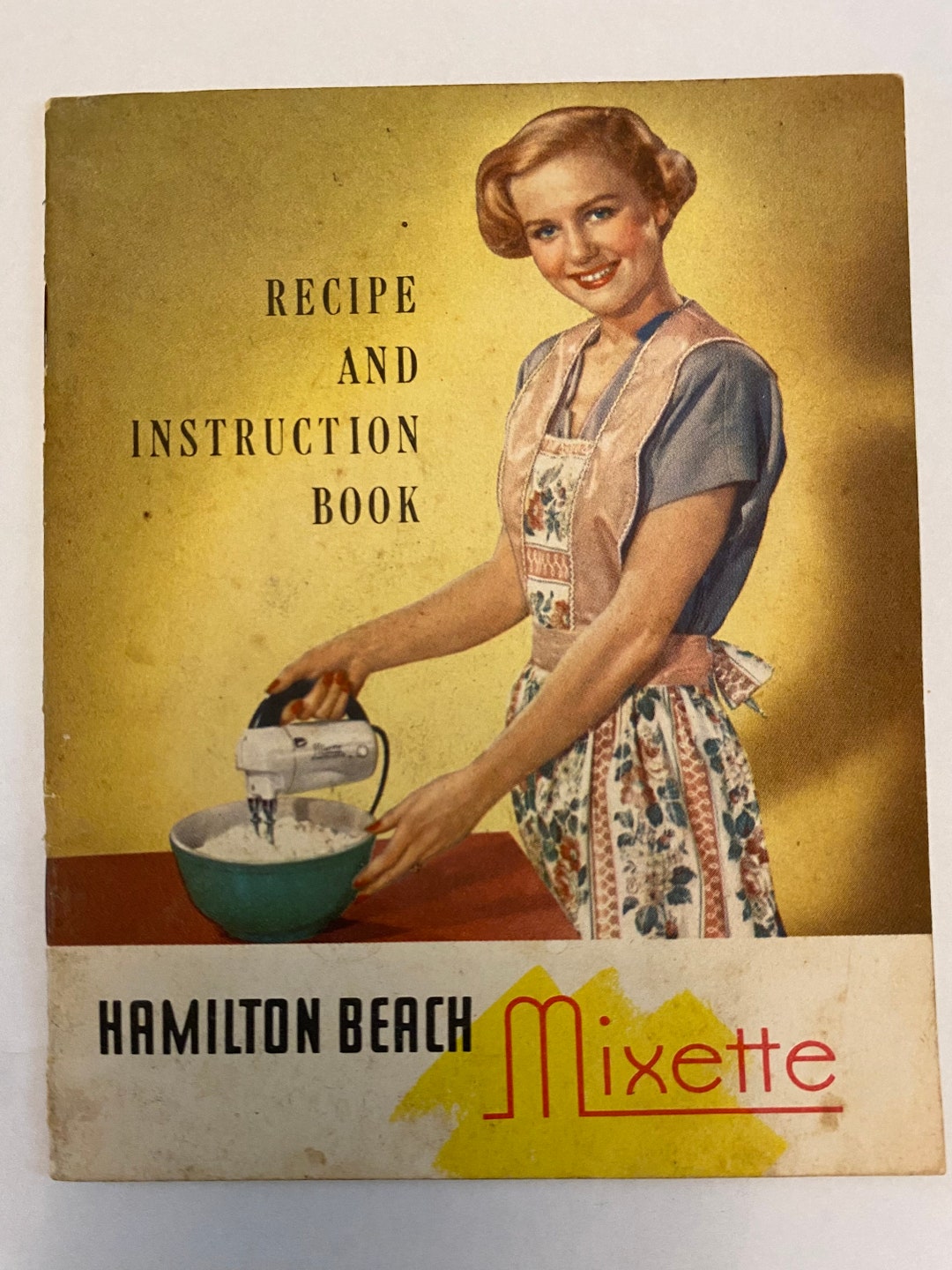 1950s Hamilton Beach Mixette Recipe and Instruction Booklet - Etsy