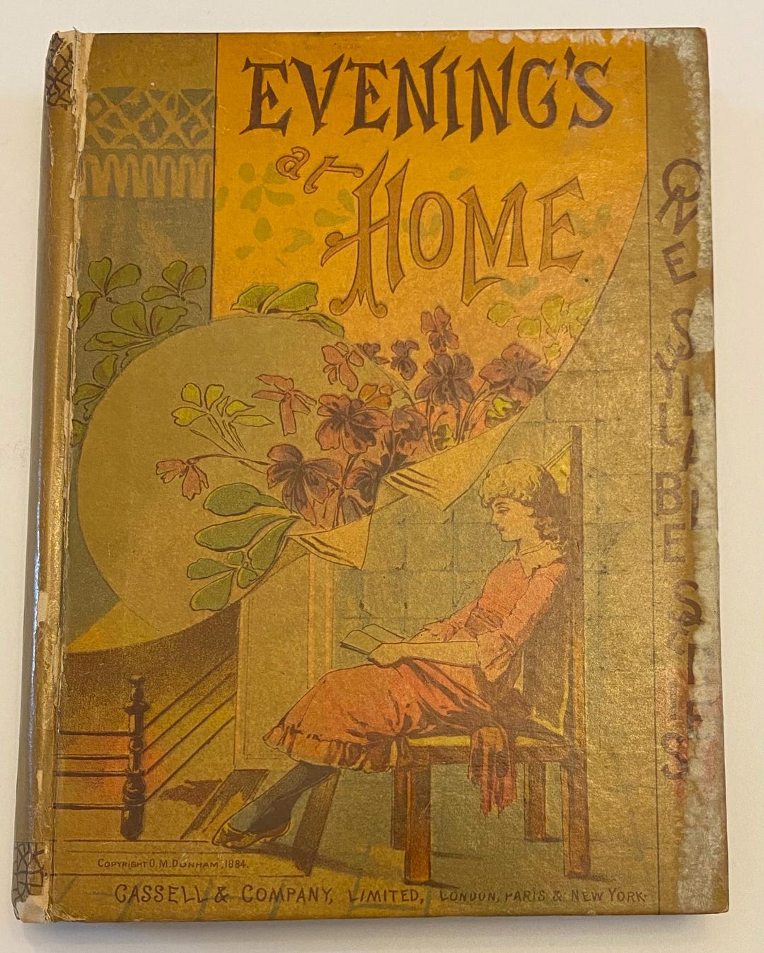 1880s Evening’s at Home One Syllable Series With Illustrations Rare ...