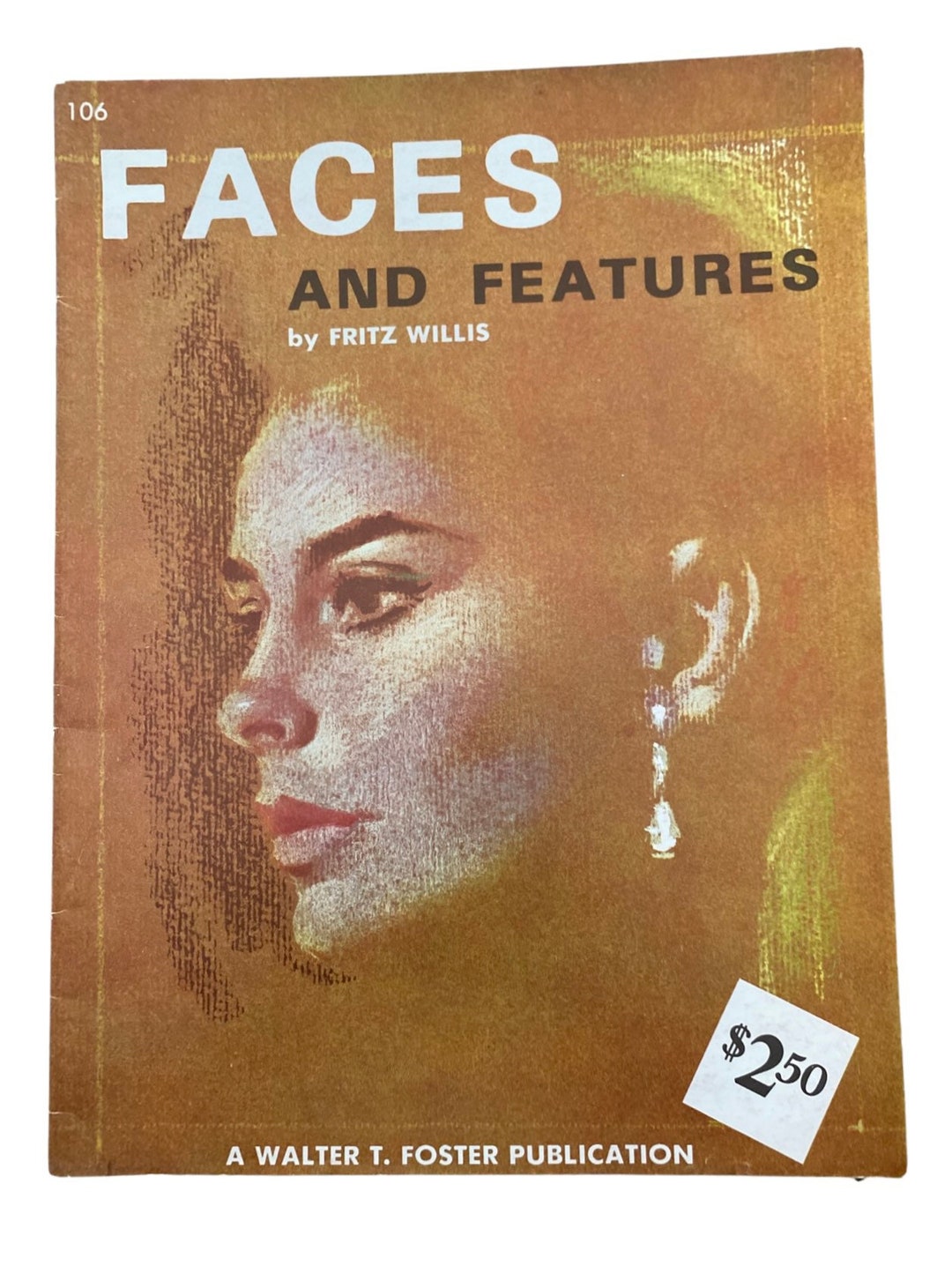 FACES and Features Walter Foster How to Draw With Art Instruction Book ...