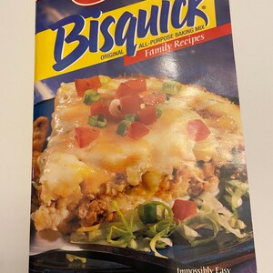 Betty Crocker BISQUICK Family Recipes Booklets Cook Book - Etsy