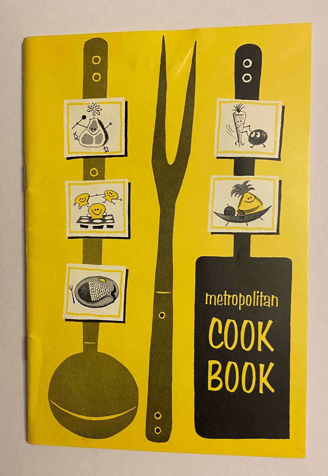 1950s Metropolitan Cook Book Vintage Recipes Booklet - Etsy