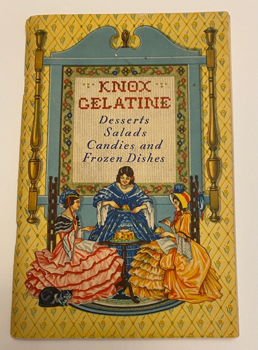 1933 Knox Gelatine Dainty Desserts Candies Salads Recipes Vintage ...