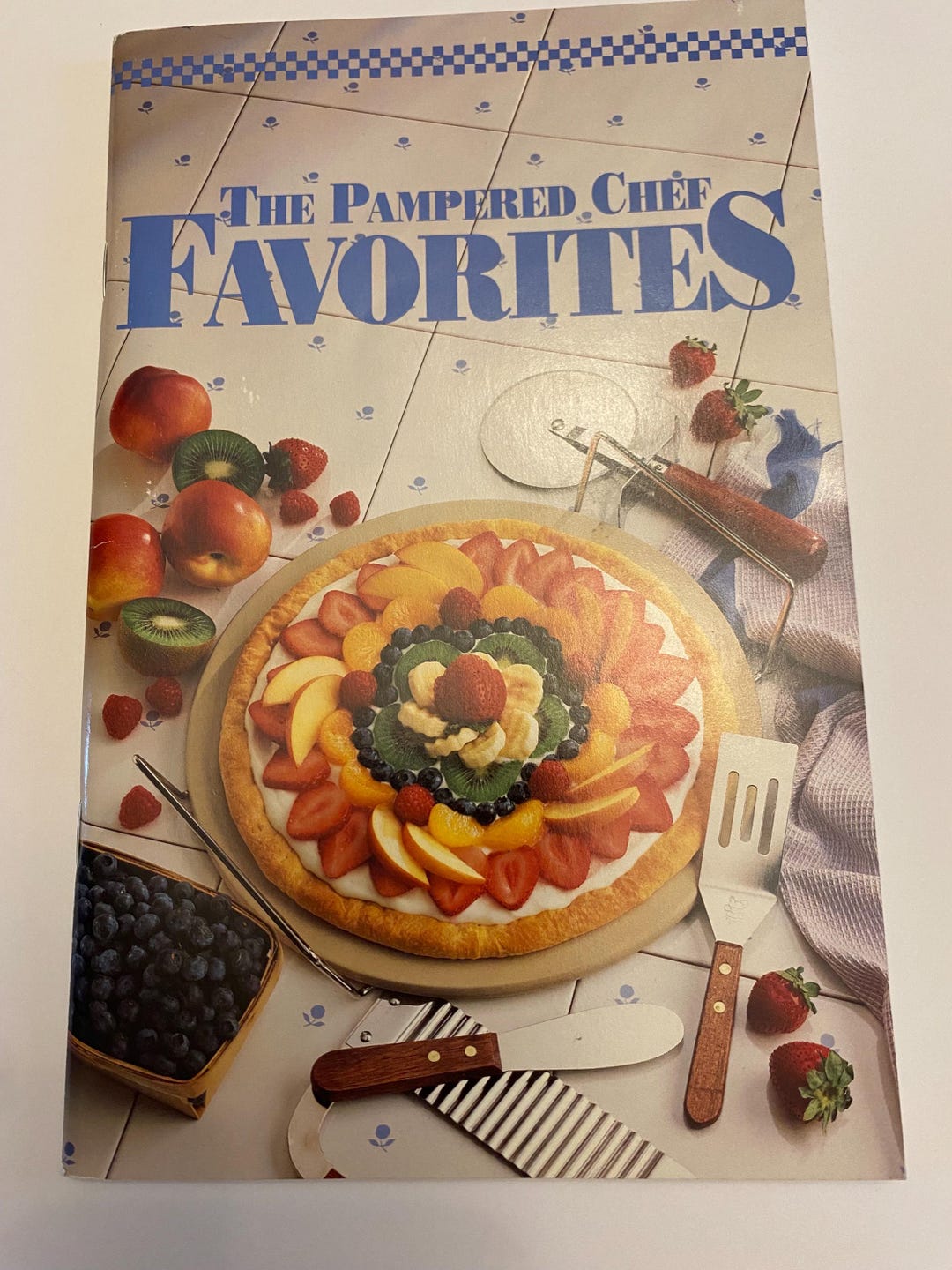 The Pampered Chef Favorites Cookbook Vintage 1992 Recipes Booklet - Etsy