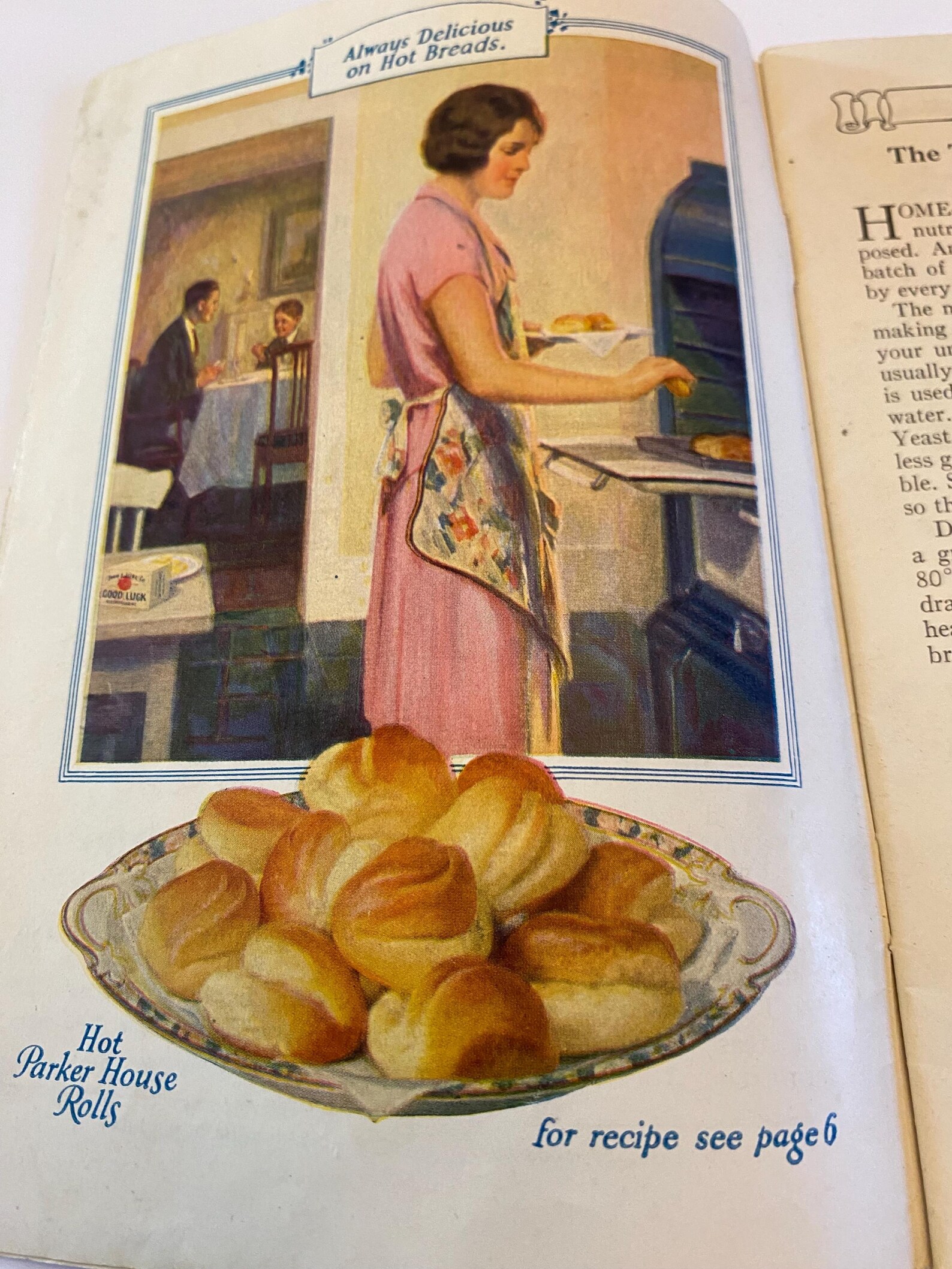 1926 Jelke Good Luck Margarine Cookbook – Vintage Illustrated Recipes ...