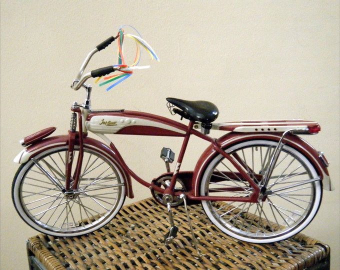 Vintage Model Bike 1952 the Jetliner Classic With Moveable Parts ...