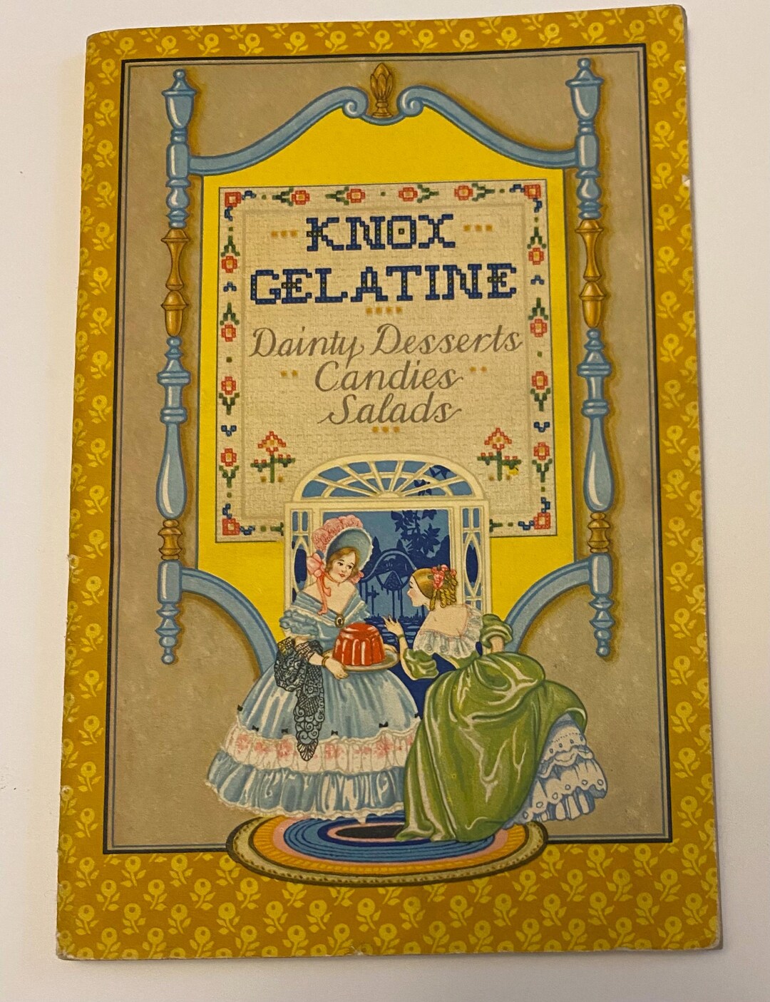 1931 Knox Gelatine Dainty Desserts Candies Salads Recipes Vintage ...