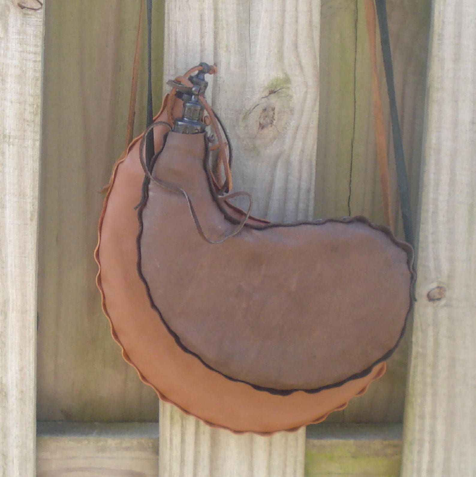 Leather Bota Bag 1 Liter, Wine Skin - Etsy