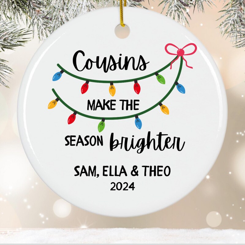 Cousins Ornament - Etsy