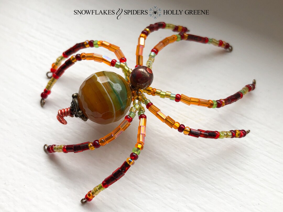 Tangerine Key Lime Faceted Agate Gemstone in Amber Orange and Green ...