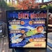 Illuminated Pinball Backglass Art: "space Mission" 1970s Retro Arcade ...