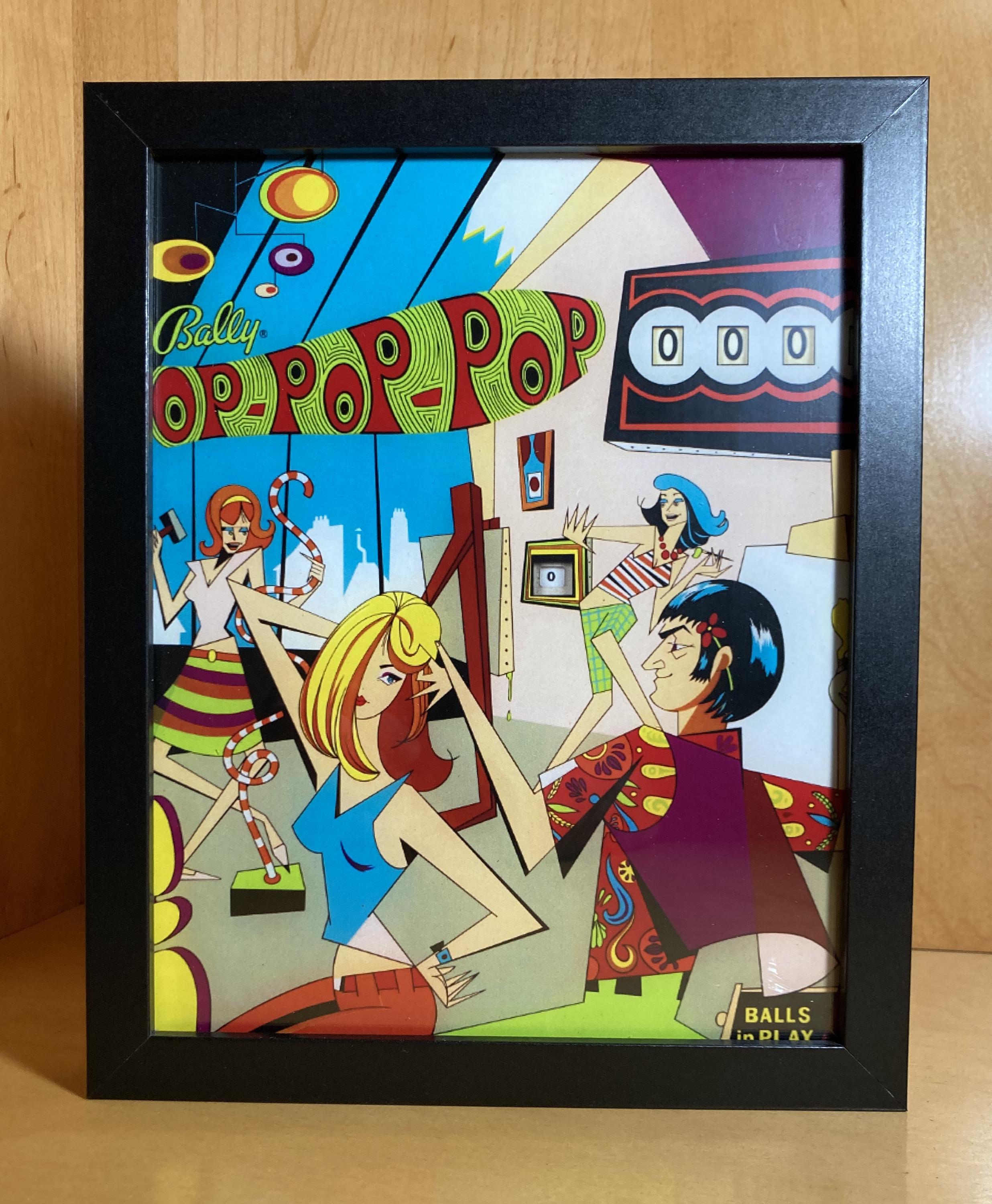 Classic Pinball Art for Your Office or Game Room - 8" X 10 ...