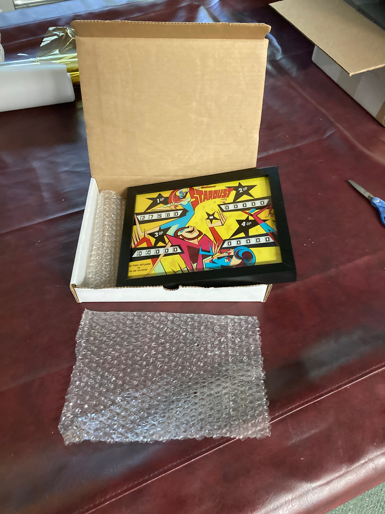 Classic Pinball Art for Your Office or Game Room 8 X 10 Backlighted ...