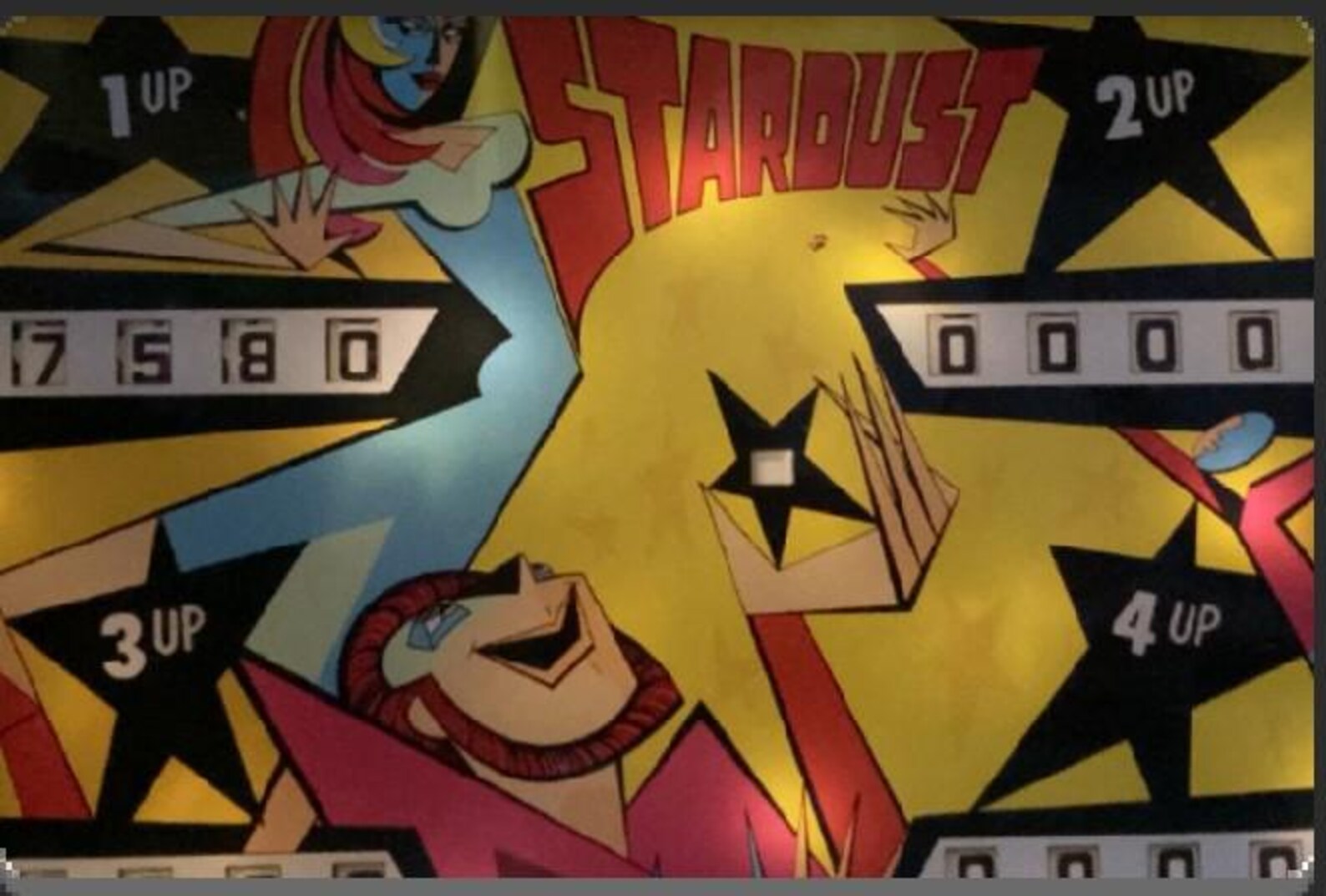 Classic Pinball Art for Your Office or Game Room 8 X 10 Backlighted ...