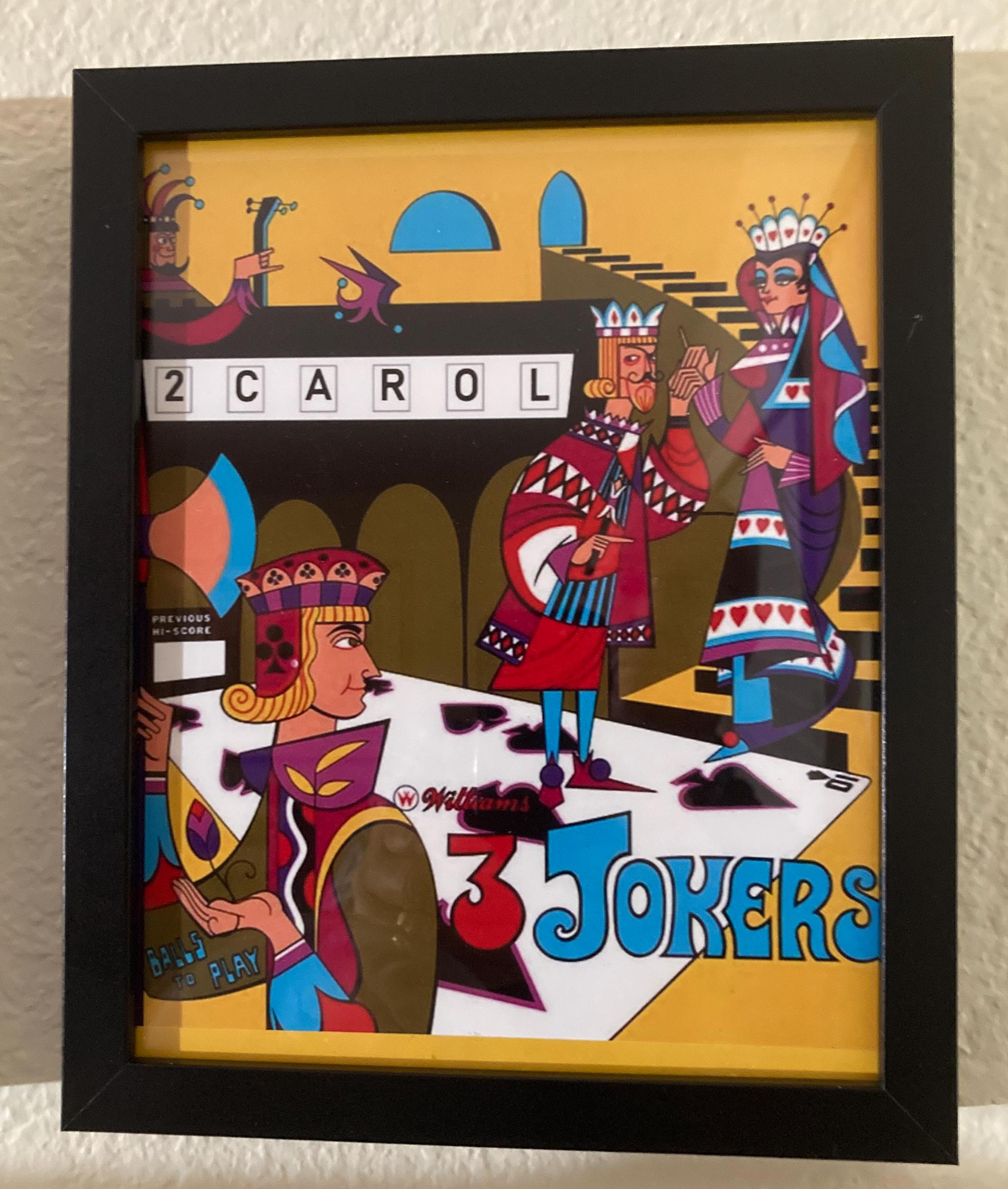 Classic Pinball Art for Your Office or Game Room - 8" X 10 ...