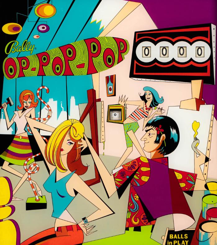 Classic Pinball Art for Your Office or Game Room - 8" X 10 ...