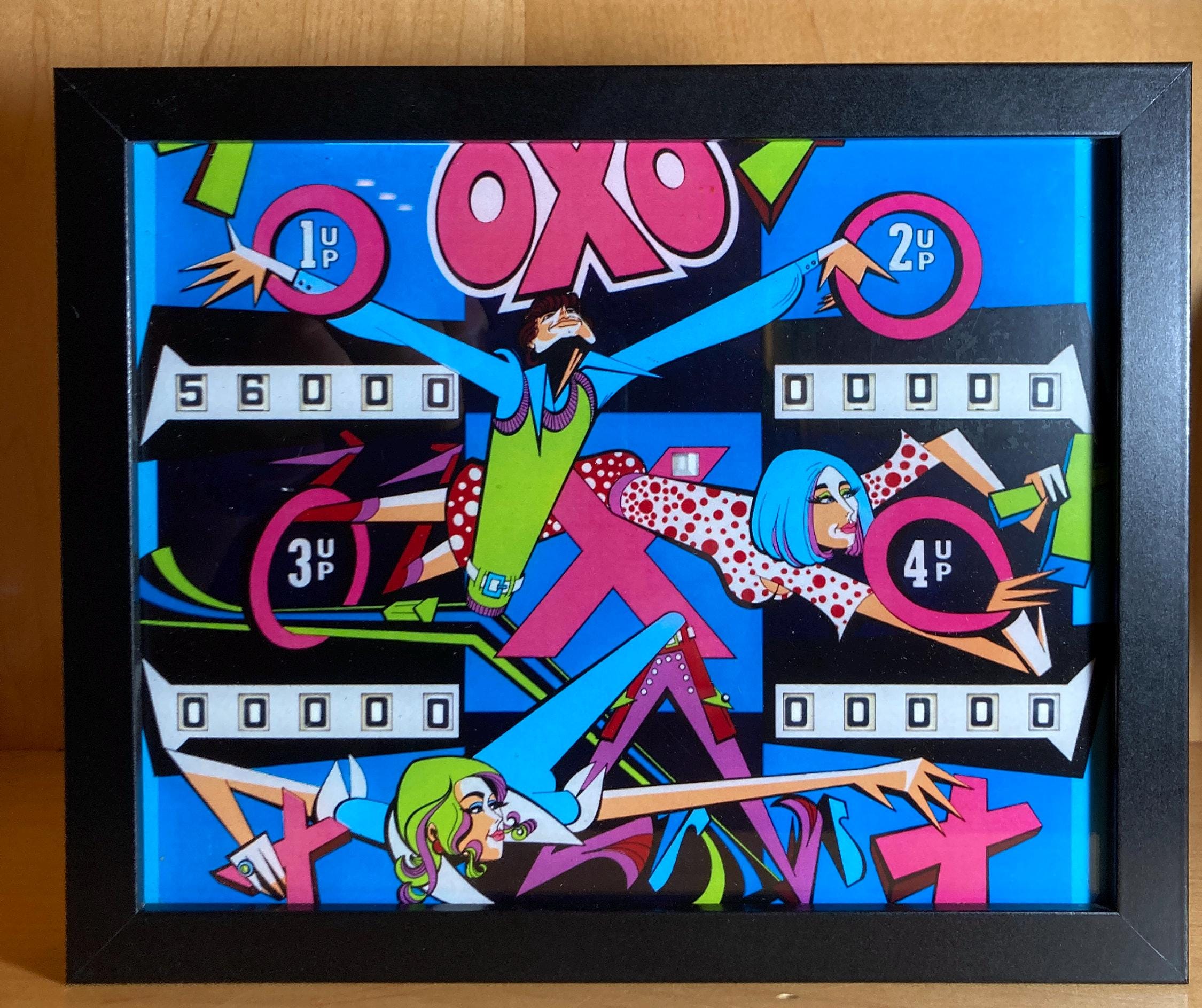 Classic Pinball Art for Your Office or Game Room - 8" X 10 ...
