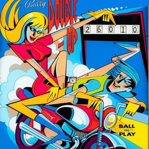 Classic Pinball Art for Your Office or Game Room 8 X 10 Backlighted ...