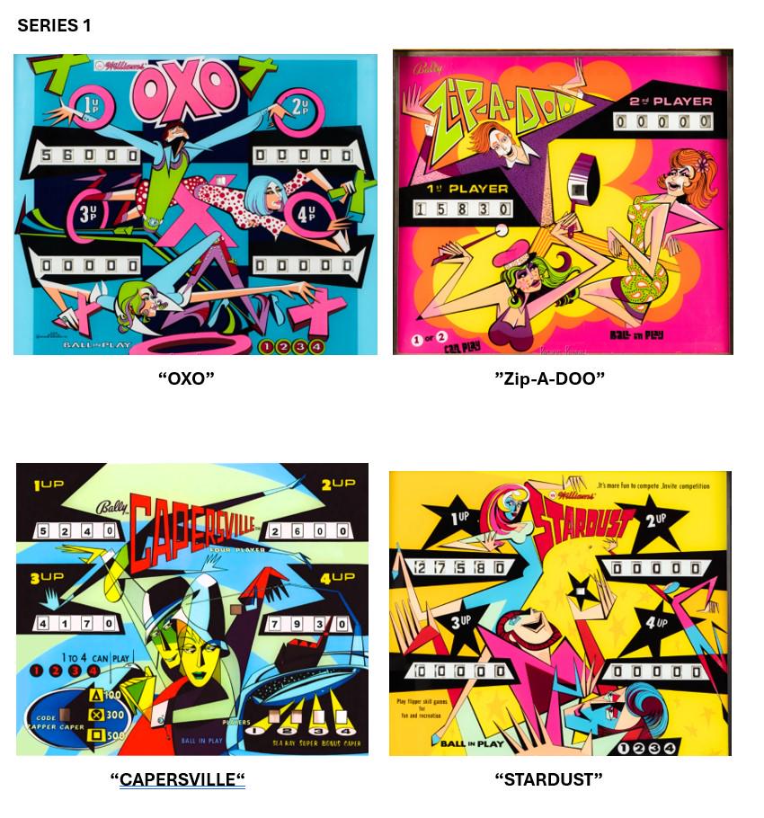 Classic Pinball Art for Your Office or Game Room 8 X 10 Backlighted ...