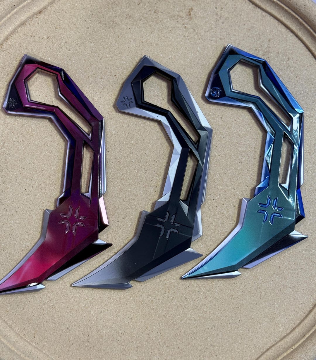 VCT 2025 Karambit Toy: 3D Printed Valorant Prop With Stand - Etsy Australia