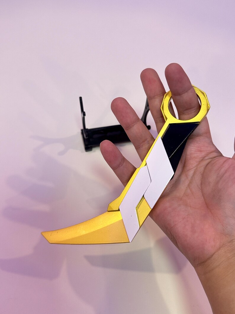 Prime Karambit Toy Blunt Valo Collections 3d Printed Alloy FREE STAND ...