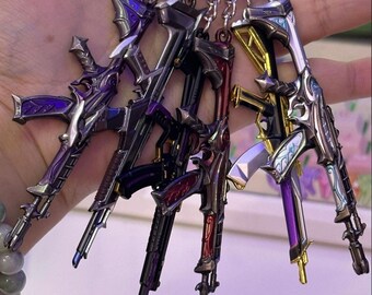 Valorant Keychain Luggage Tags | Embroidered Key Tags | Embroidered ...