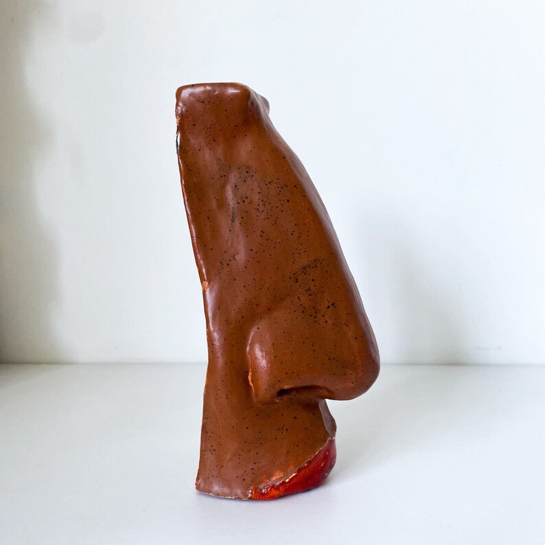 Mr. Big Noss, Nose Sculpture, Unique Handmade Interior Accent ...