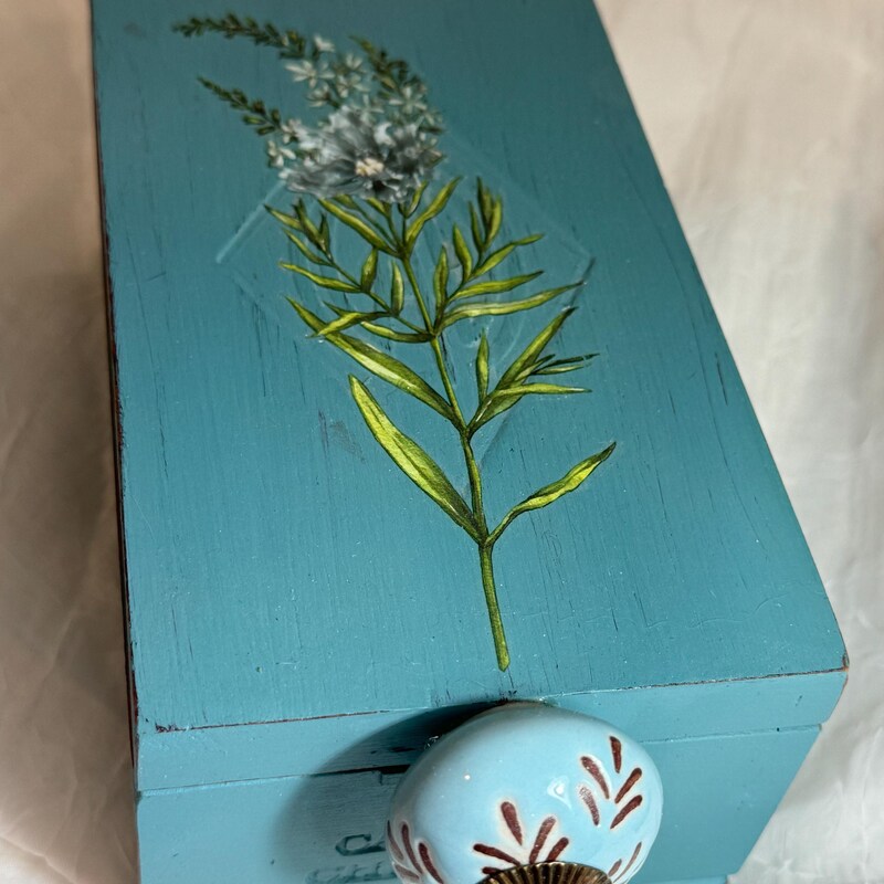 Decorated Cigar Box - Etsy
