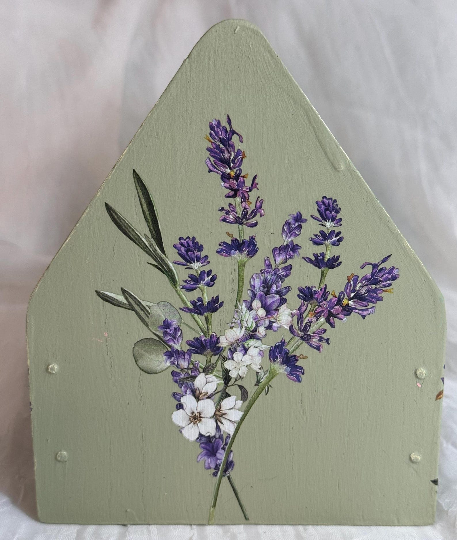 Shabby Chic, French Country Cottage, Green Wood Caddy - Etsy